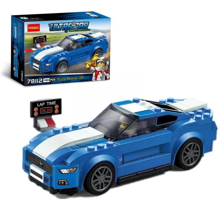 DECOOL 78112 Ford MUSTANG GT Racing Car Technic Compatible LEGO 75871 ...