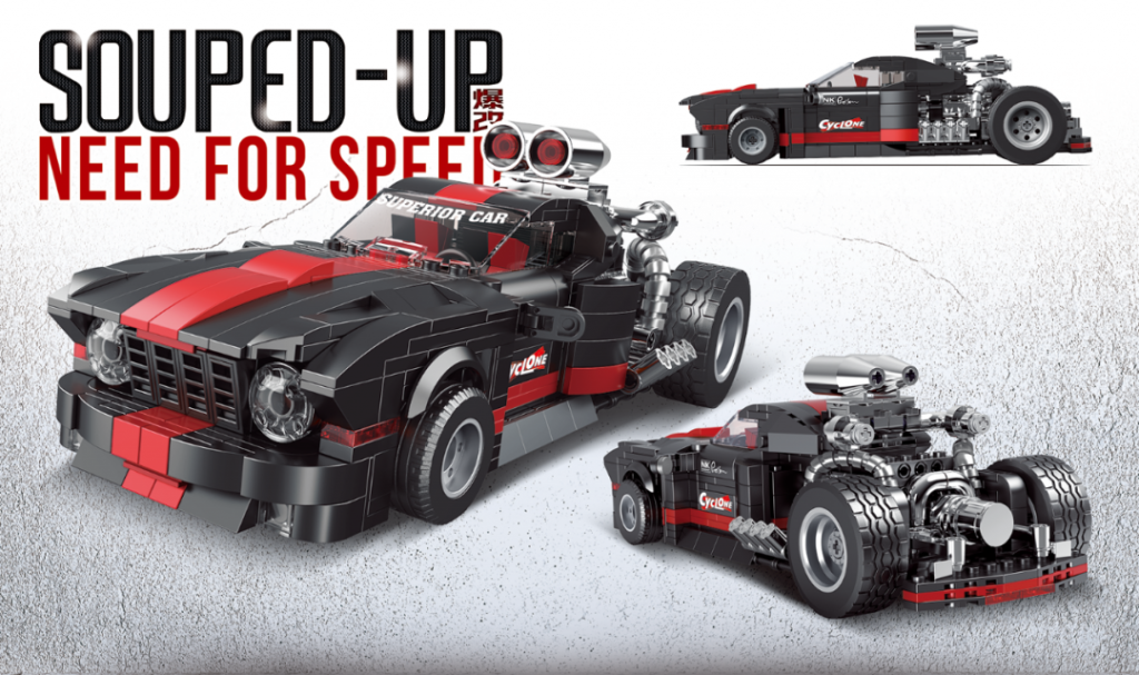 DECOOL KC006 Explosive change: Doomsday Lightning Souped-Up Need For Speed Technic | DECOOL