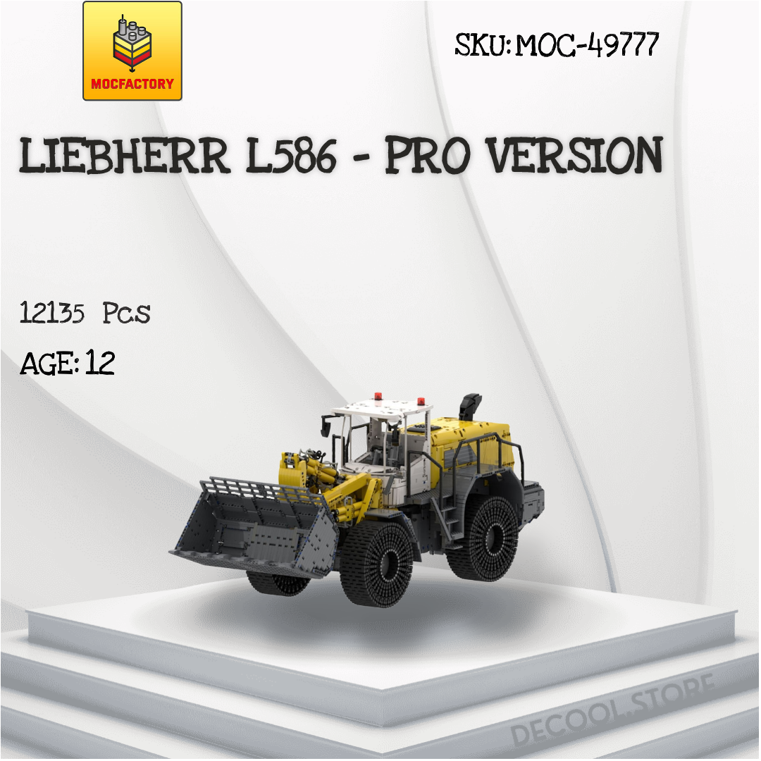 Volvo G970 Motor Grader MOC Factory 54777 Official Store | DECOOL